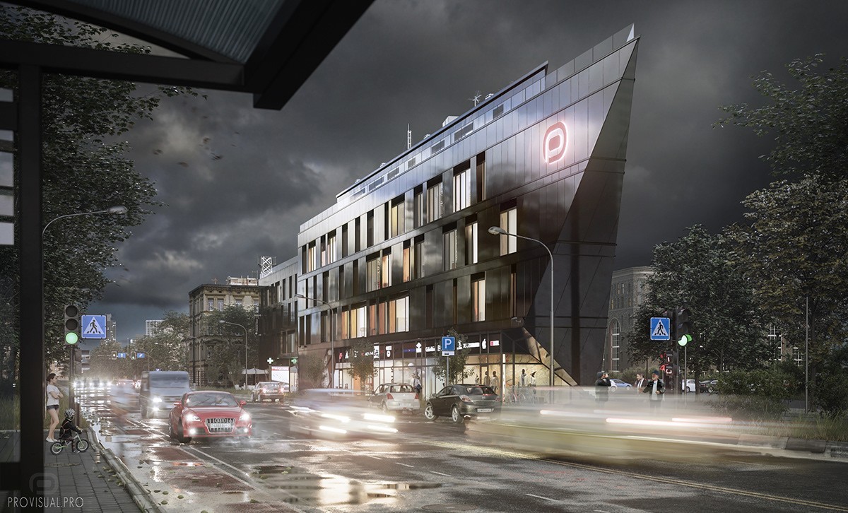 Commercial Project - Atmospheric 3D Visualizations of Building